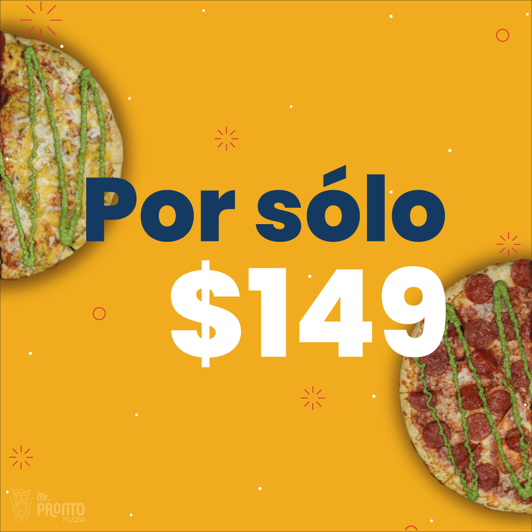 Menú – Mr. Pronto Pizza